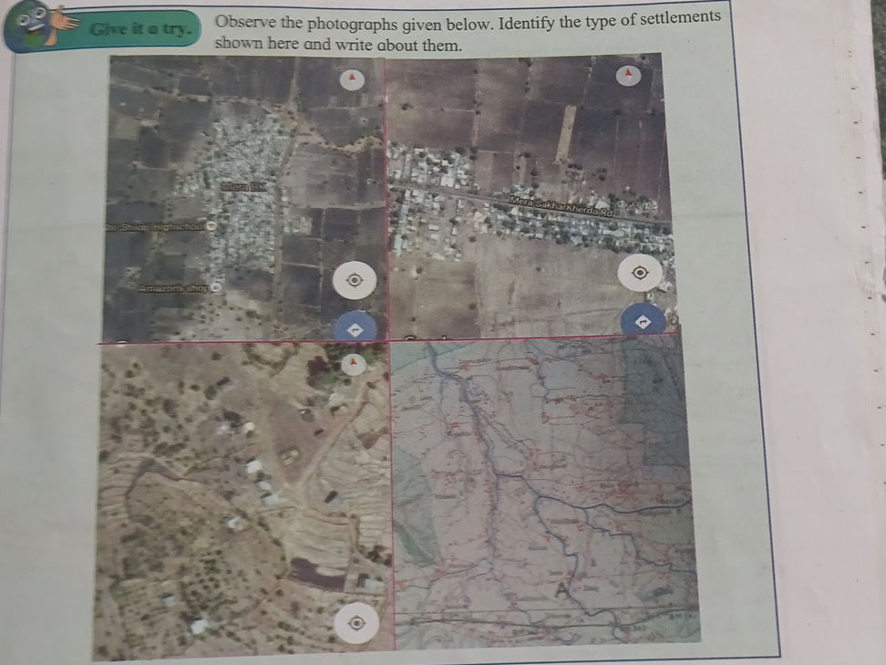 Observe the photographs given below. | StudyX