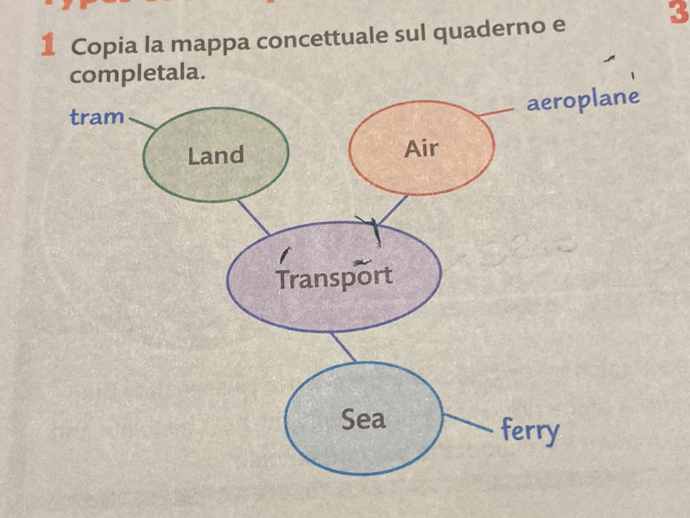 1 Copia la mappa concettuale sul quaderno e | StudyX