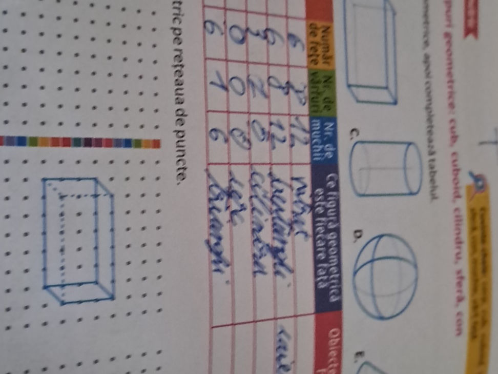 puri geometrice: cub, cuboid, cilindru, | StudyX