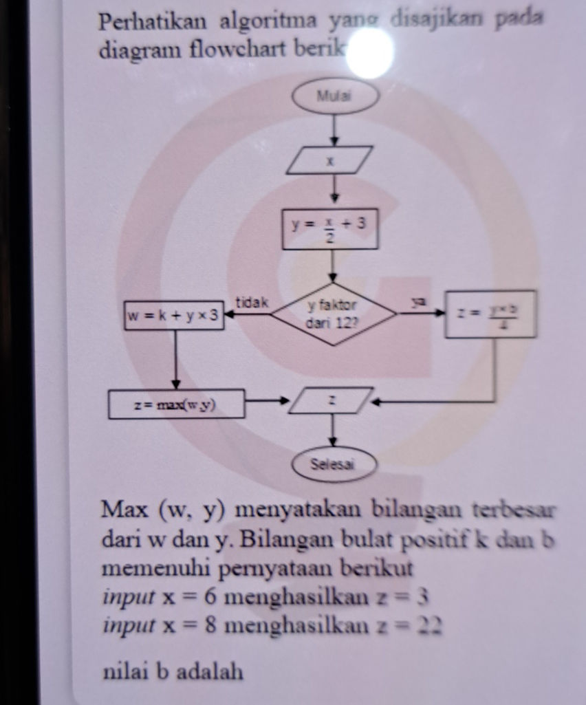 Perhatikan algoritma yang disajikan pada | StudyX