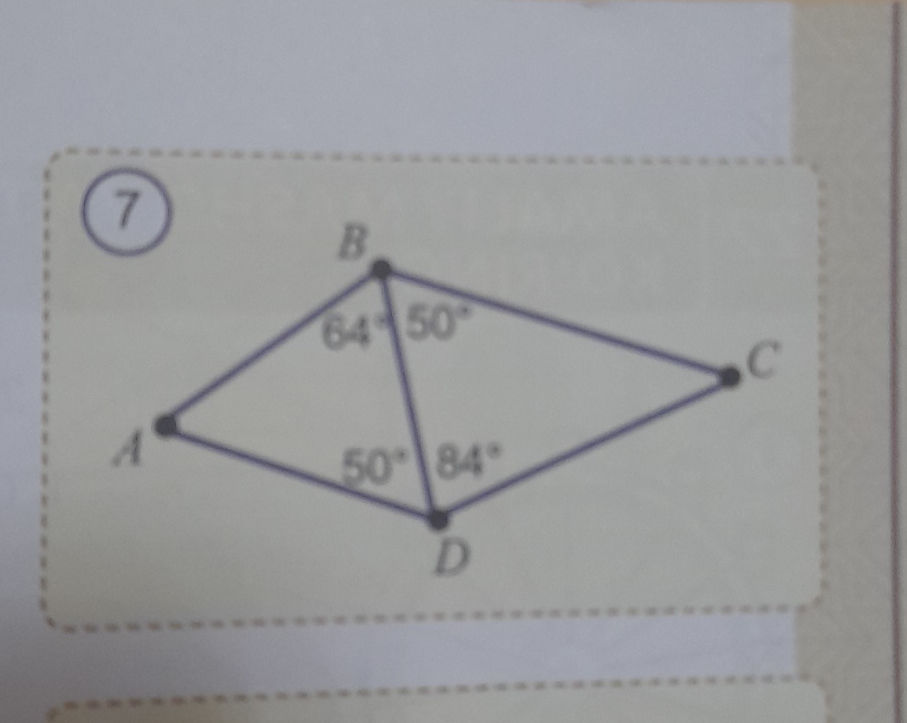 The image shows a quadrilateral with angles | StudyX