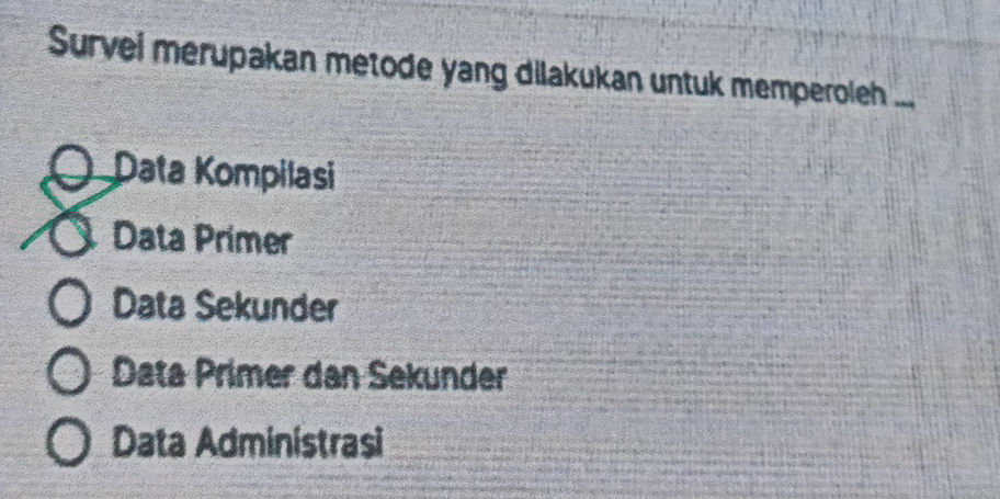 Survei merupakan metode yang dilakukan untuk | StudyX