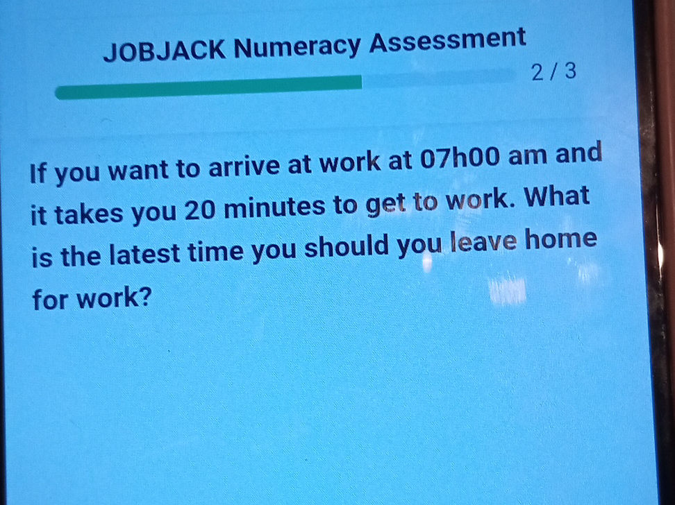 If you want to arrive at work at 07h00 am | StudyX