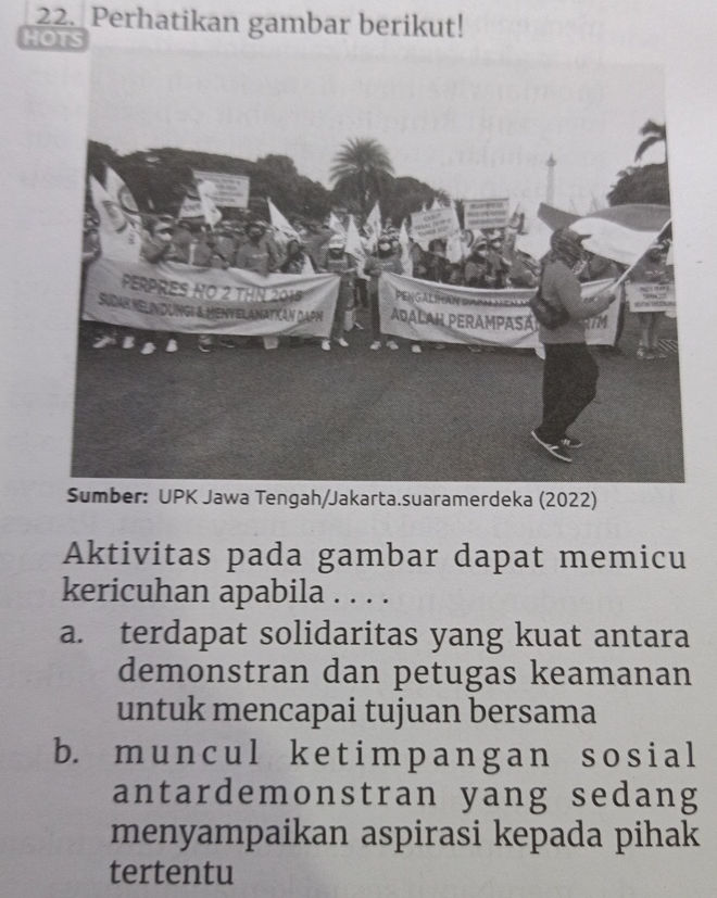 22. Perhatikan gambar berikut! Aktivitas | StudyX