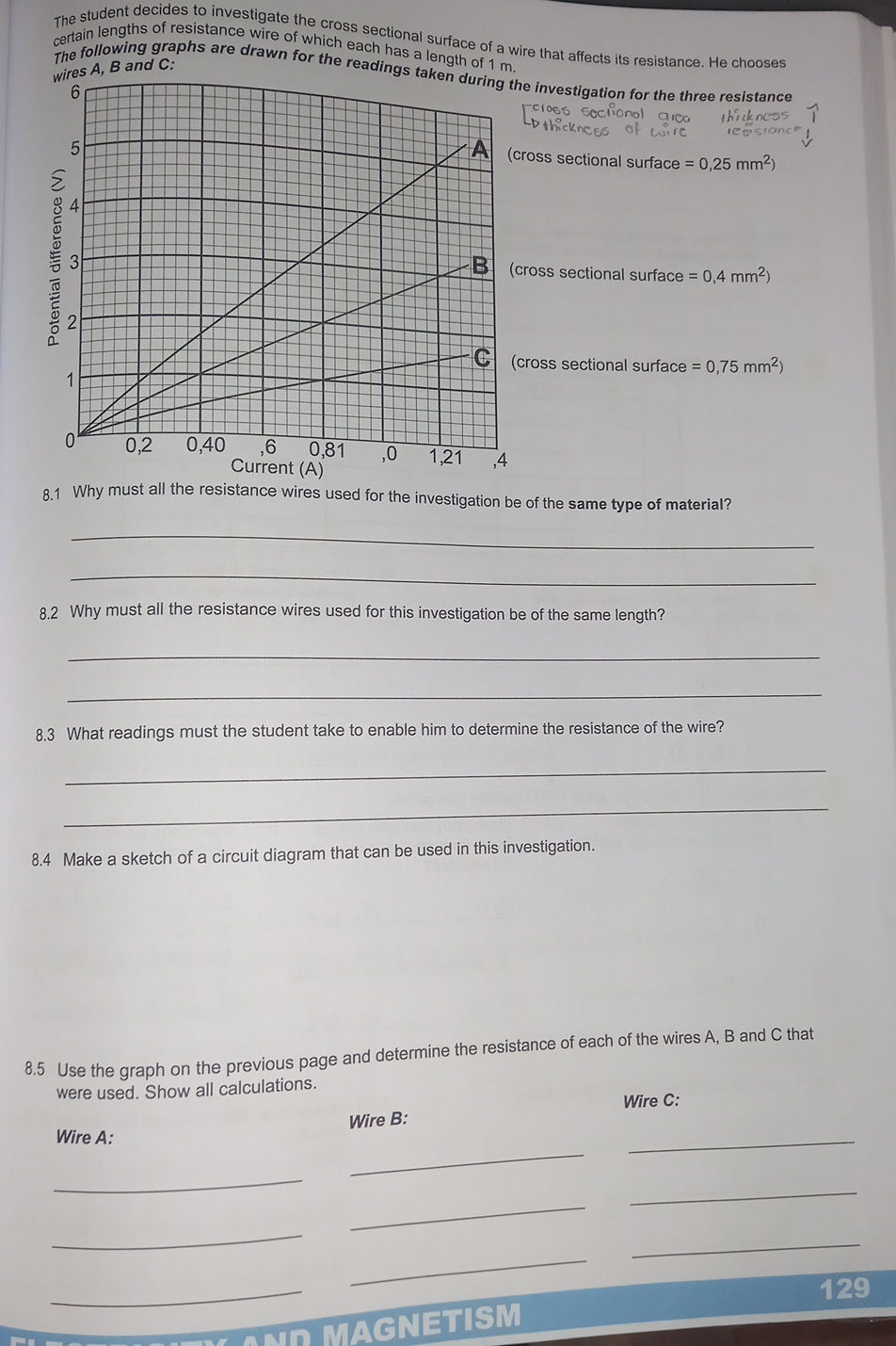The student decides to investigate the cross | StudyX