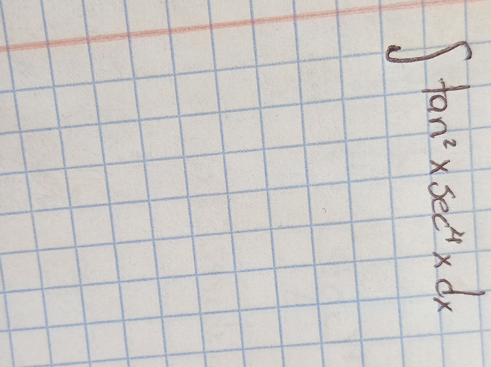 Integral of tan^2(x)sec(x) - Calculus | StudyX