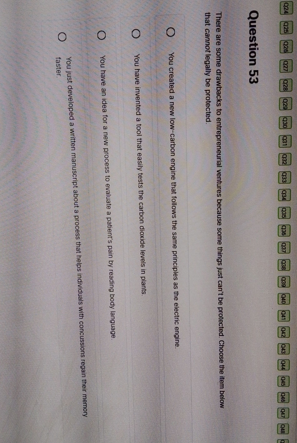 Question 53 There are some drawbacks to | StudyX