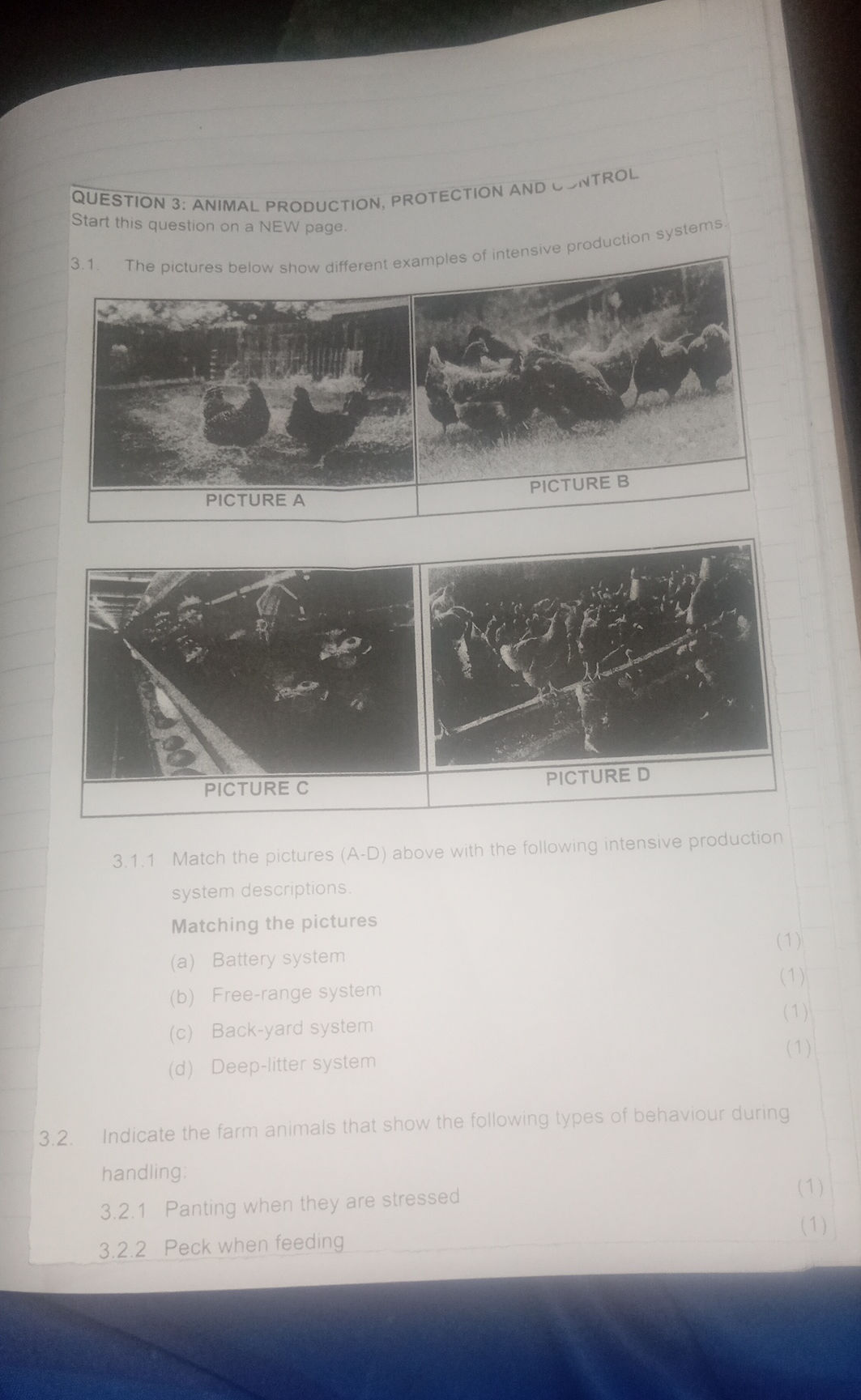 3.1. The pictures below show different | StudyX