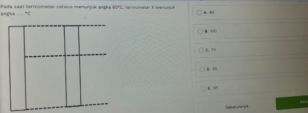 Pada saat termometer celsius menunjuk angka | StudyX