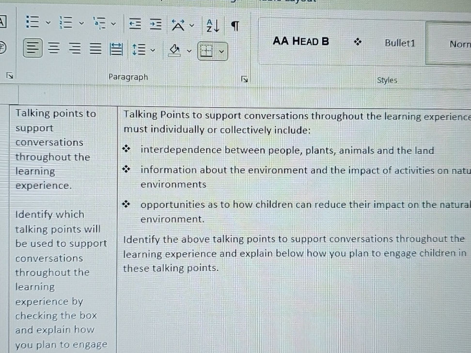 Talking Points to support conversations | StudyX
