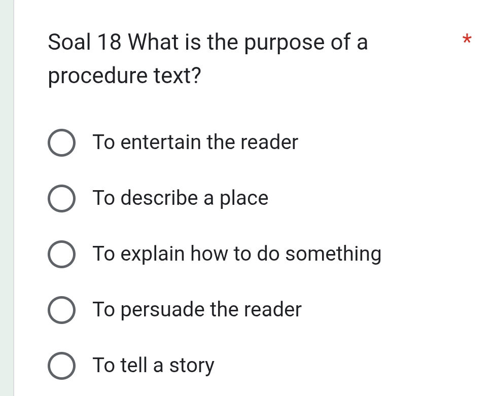 Soal 18 What is the purpose of a procedure | StudyX