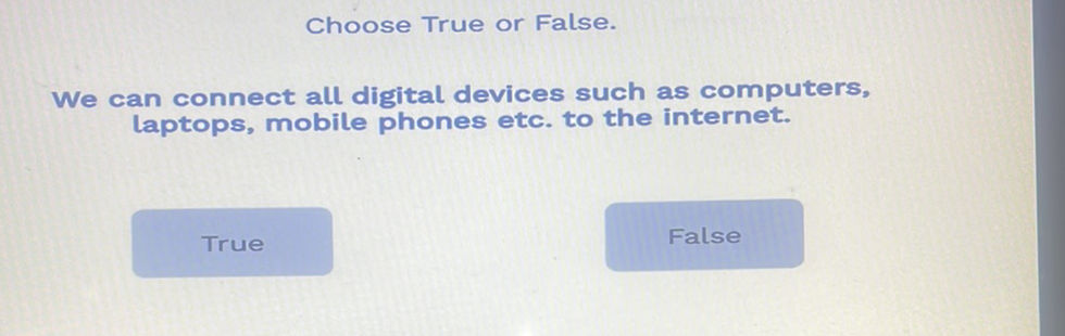 Choose True or False. We can connect all | StudyX