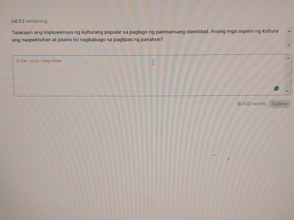 Talakayin ang impluwensya ng kulturang