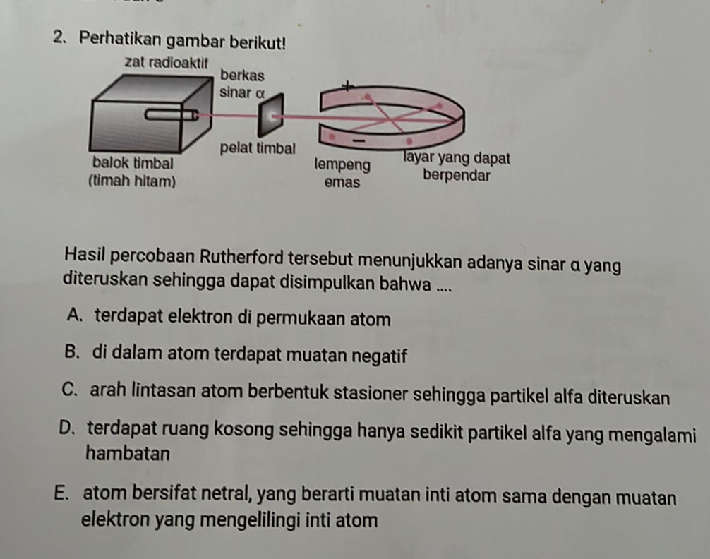 2. Perhatikan gambar berikut! zat | StudyX