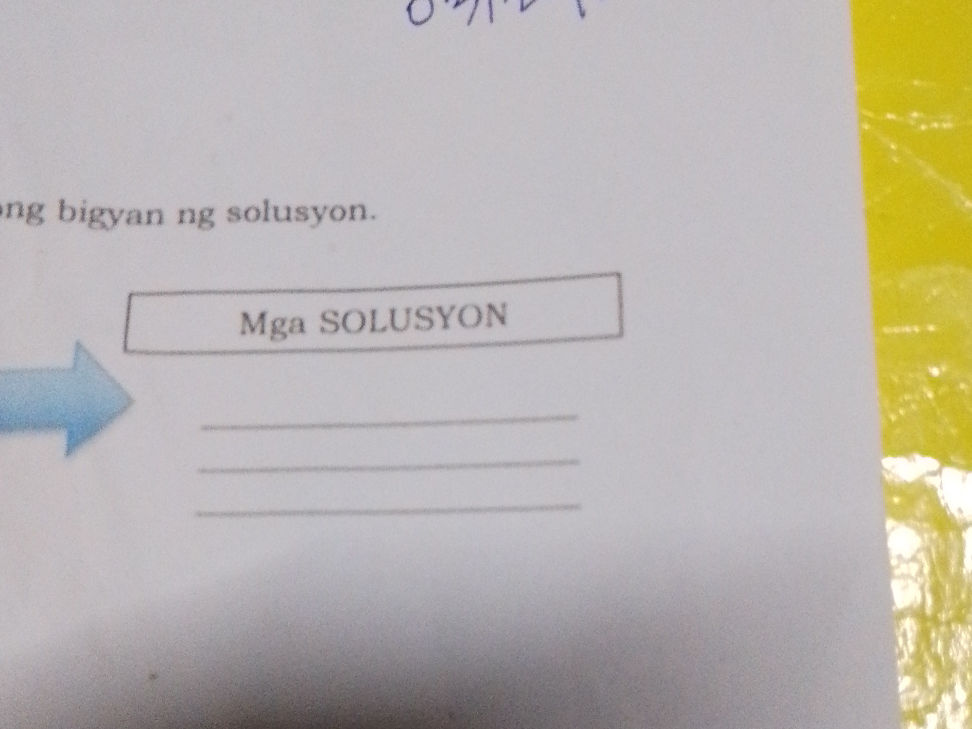 ong bigyan ng solusyon. Mga SOLUSYON | StudyX