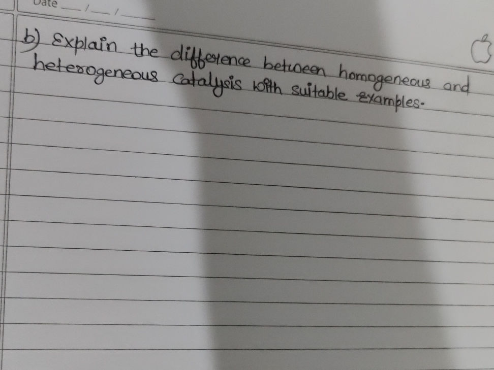 b) Explain the difference between | StudyX