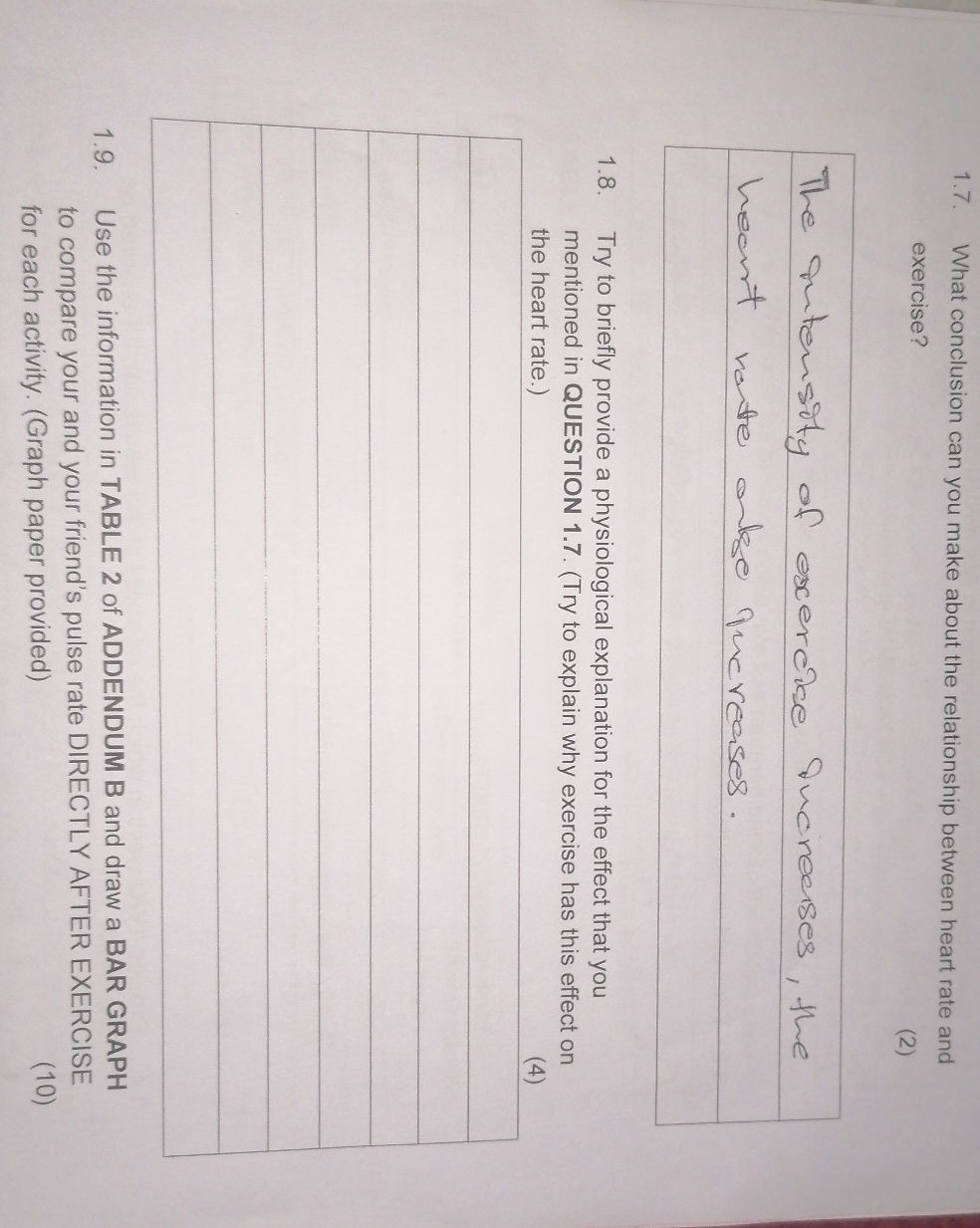 1.7. What conclusion can you make about the