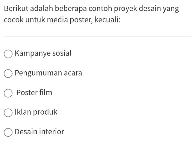 Berikut adalah beberapa contoh proyek desain | StudyX
