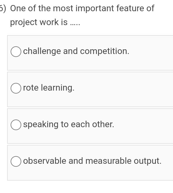 6) One of the most important feature of | StudyX