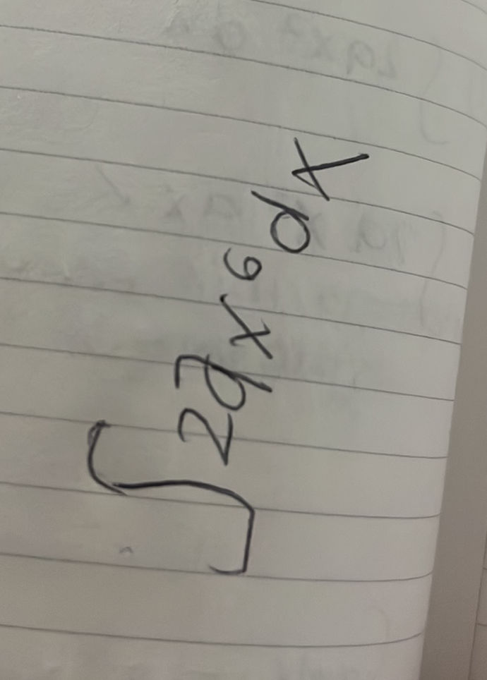 Integral of 29x^6 | StudyX