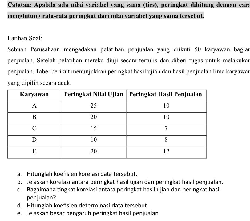 Catatan: Apabila ada nilai variabel yang | StudyX