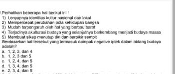 Perhatikan beberapa hal berikut ini! 1) | StudyX