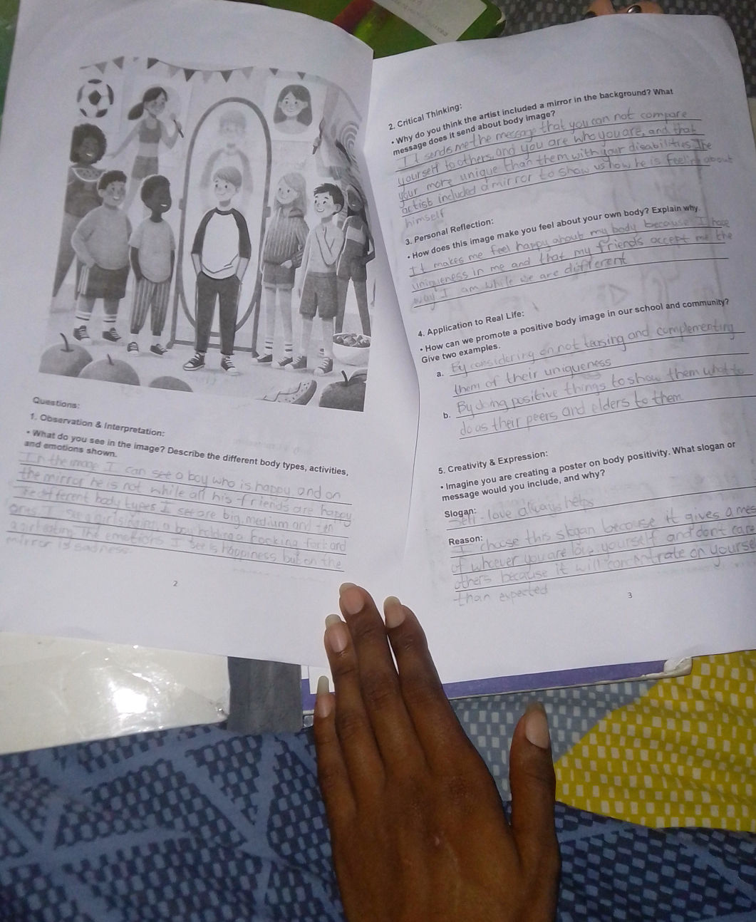 Questions: 1. Observation Interpretation: | StudyX