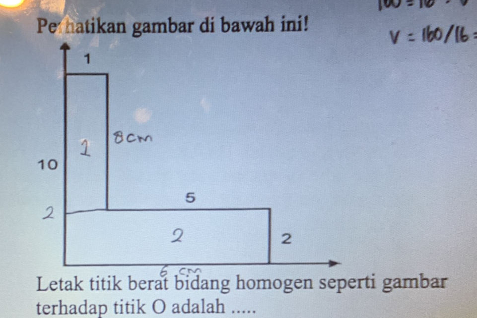 Perhatikan gambar di bawah ini! Letak titik | StudyX