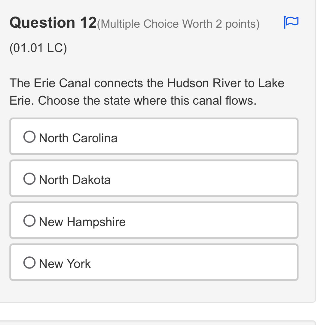 Question 12 (Multiple Choice Worth 2 points) | StudyX
