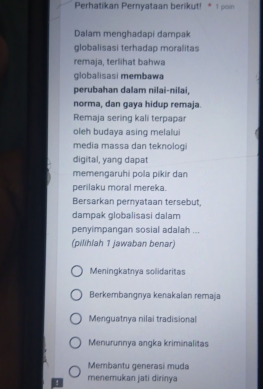 Perhatikan Pernyataan berikut! Dalam | StudyX