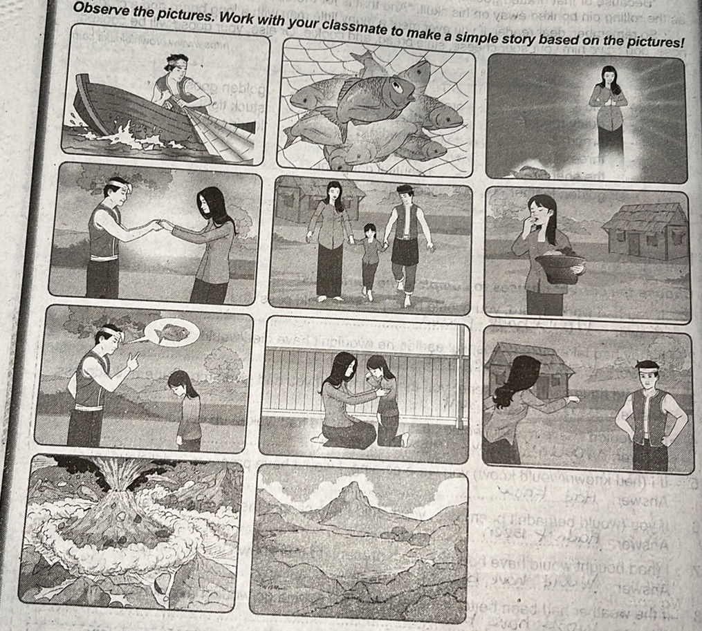 Observe the pictures. Work with your | StudyX
