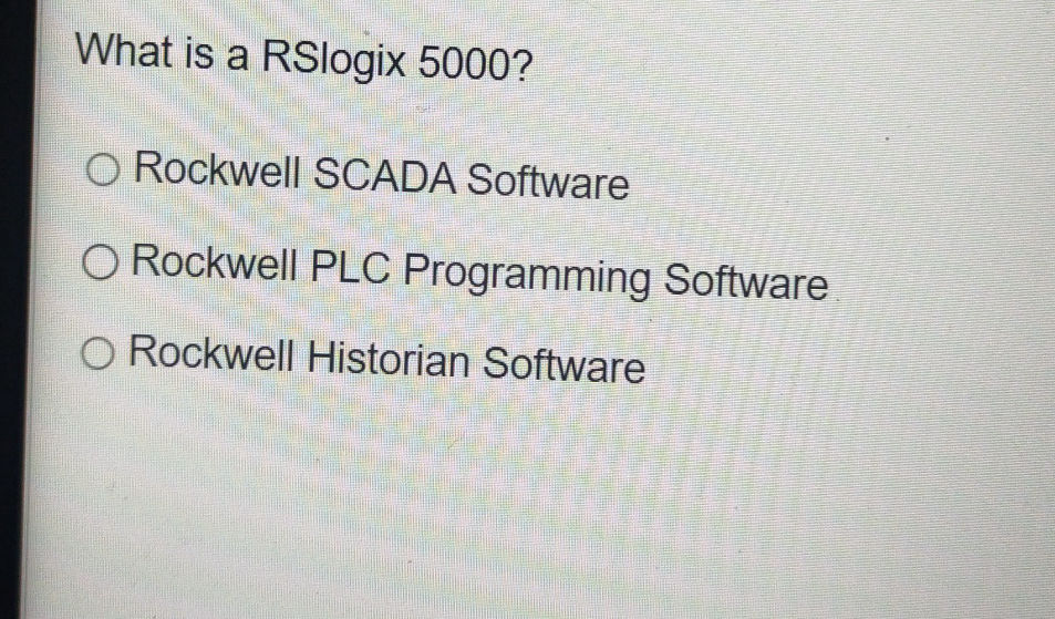 What is a RSlogix 5000? Rockwell SCADA | StudyX