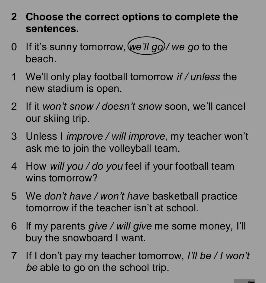 2 Choose the correct options to complete the | StudyX