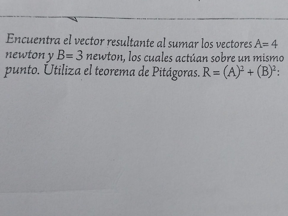 Encuentra el vector resultante al sumar los | StudyX
