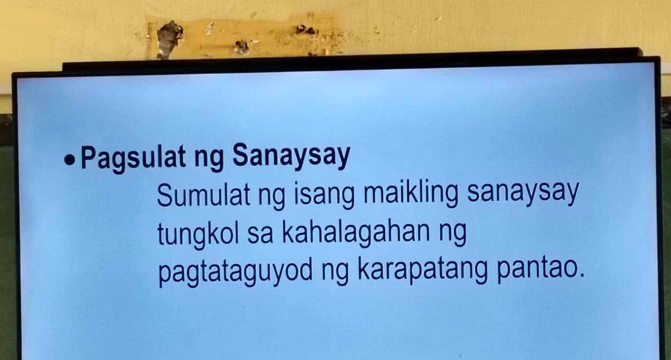 - Pagsulat ng Sanaysay Sumulat ng isang | StudyX