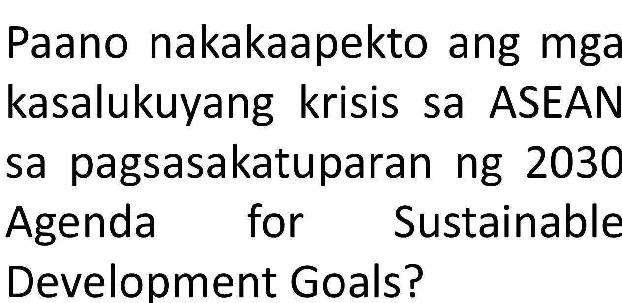Paano nakakaapekto ang mga kasalukuyang | StudyX