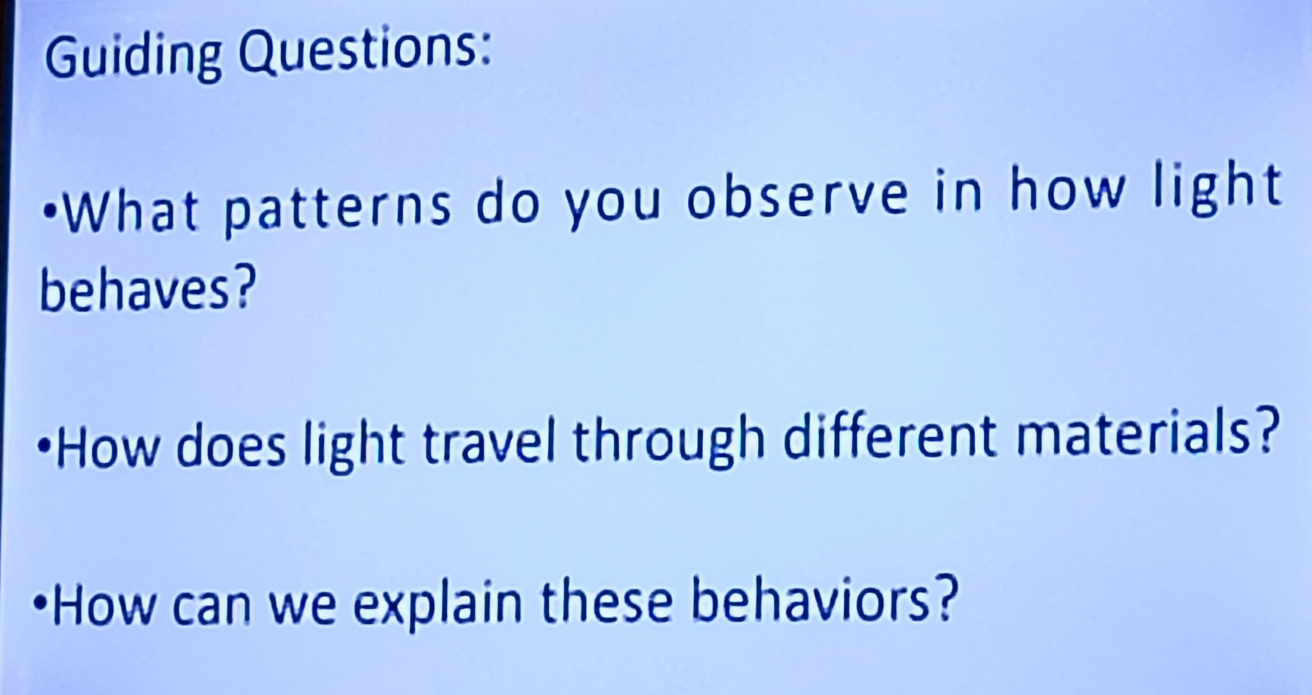 Guiding Questions: •What patterns do you | StudyX
