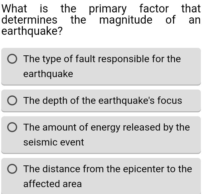 What is the primary factor that determines | StudyX