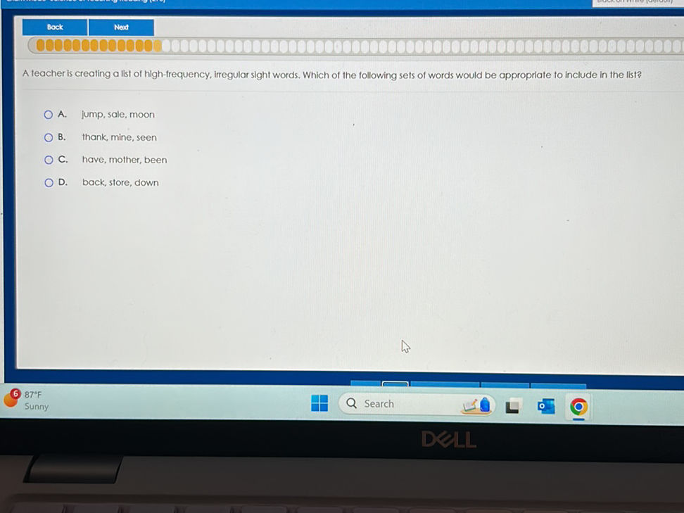 A teacher is creating a list of | StudyX