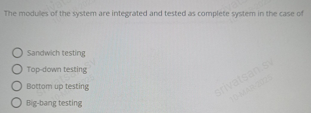 The modules of the system are integrated and | StudyX
