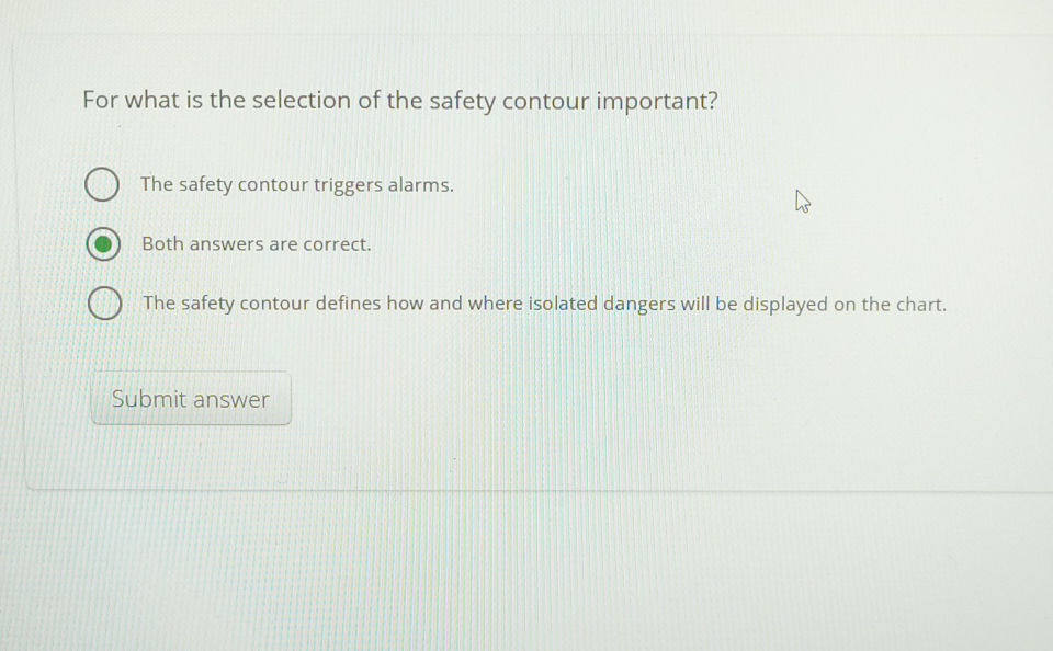 For what is the selection of the safety | StudyX