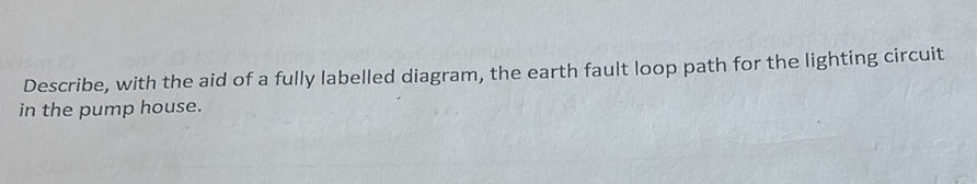 Describe, with the aid of a fully labelled | StudyX