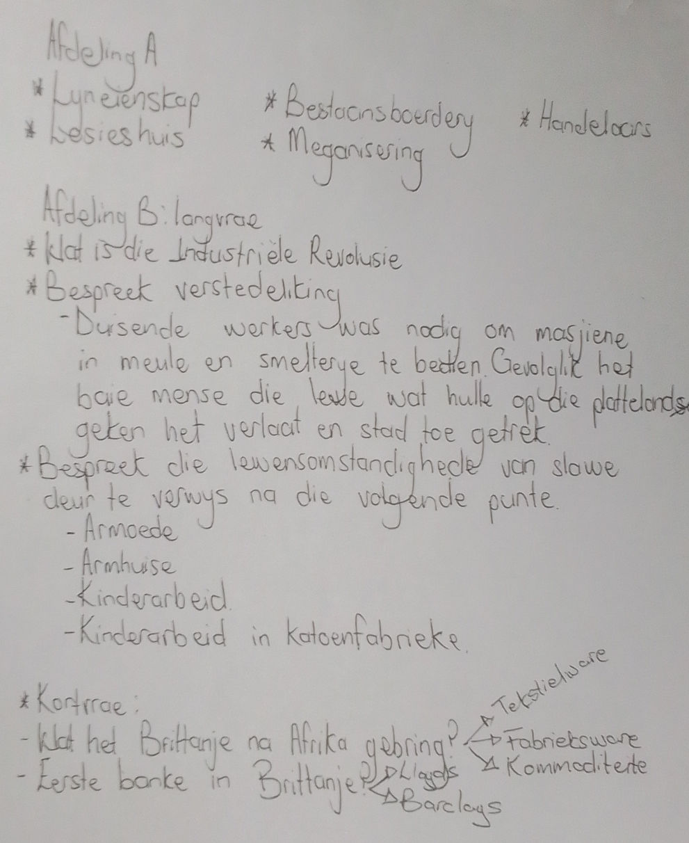 Afdeling A * Lynetenskap * Besies huis * | StudyX