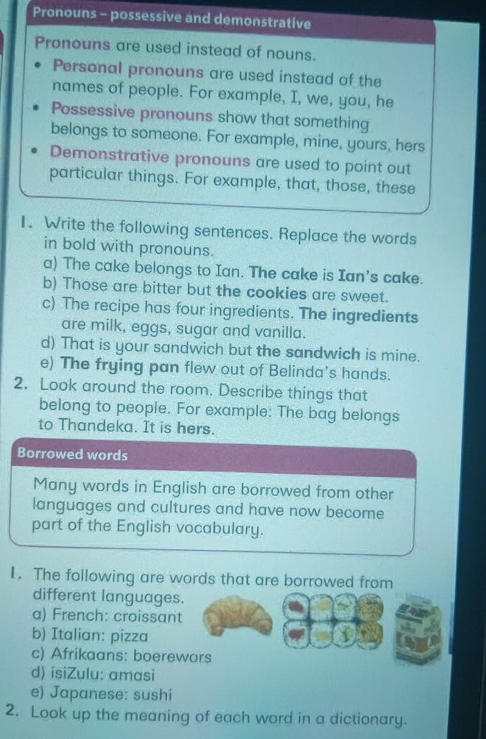 1. Write the following sentences. Replace | StudyX