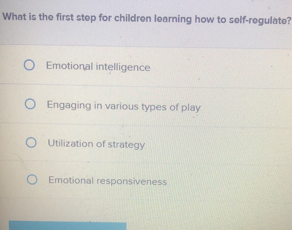 What is the first step for children learning | StudyX