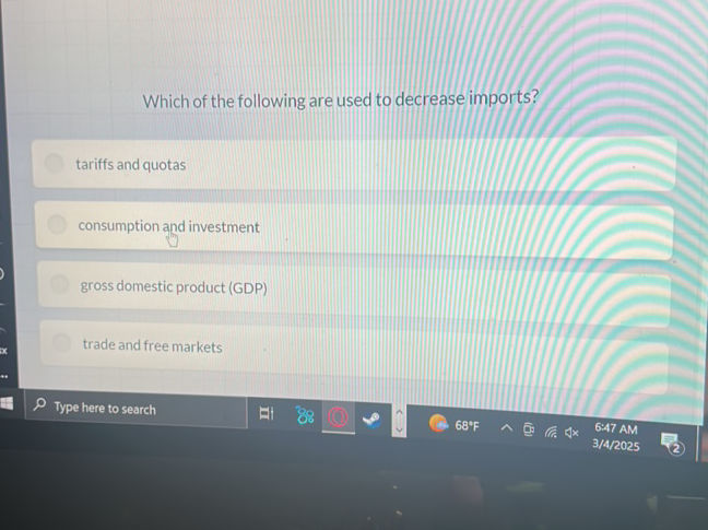 Which of the following are used to decrease | StudyX
