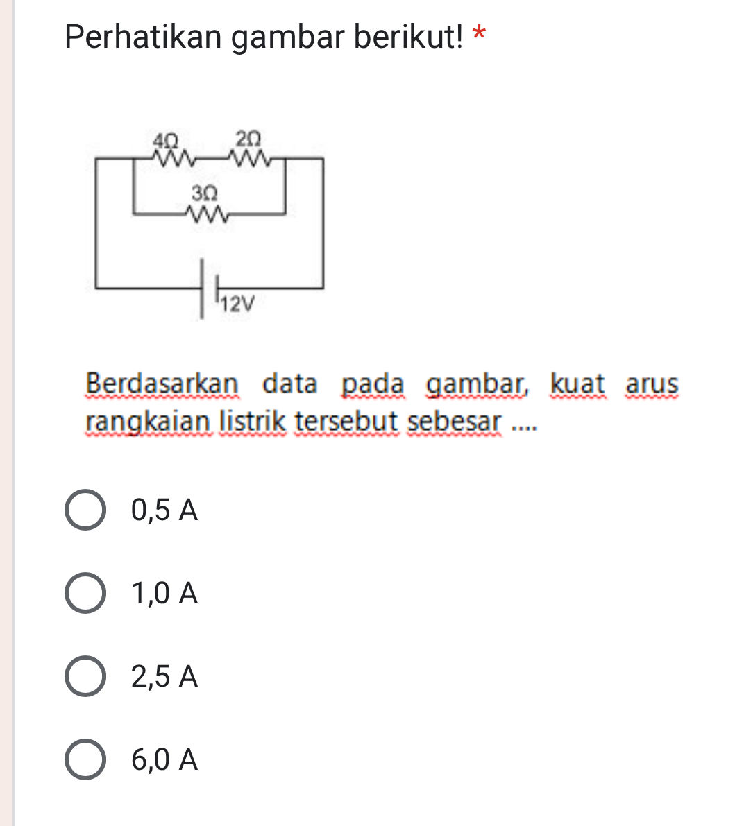 Perhatikan gambar berikut! * ![Circuit | StudyX