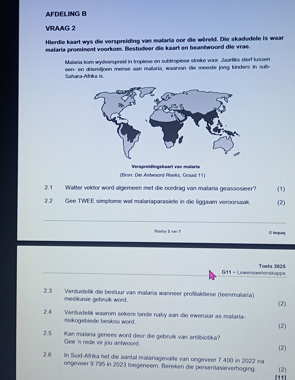 Hierdie kaart wys die verspreiding van | StudyX