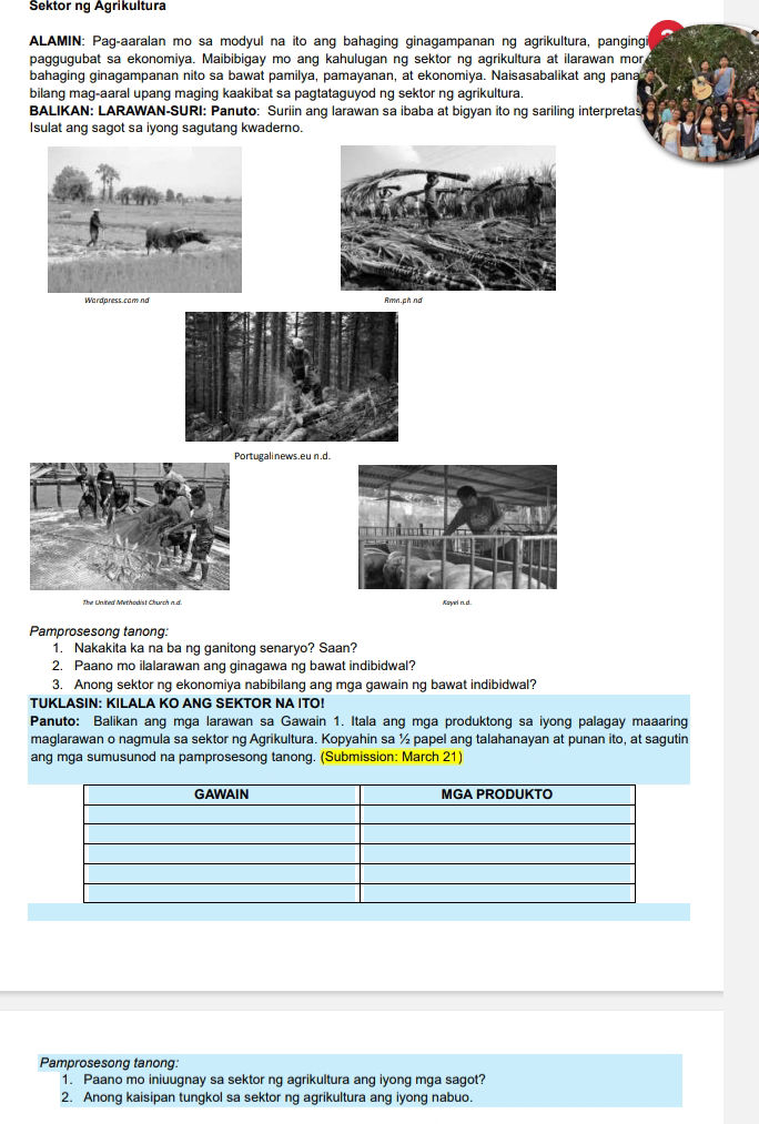 ALAMIN: Pag-aaralan mo sa modyul na ito ang | StudyX