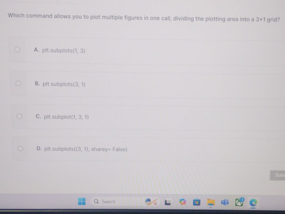 Which command allows you to plot multiple | StudyX
